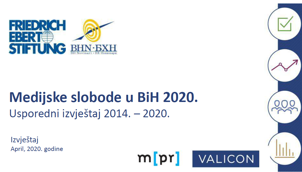 Medijske slobode u BiH 2020 FES i BHN - BH novinari