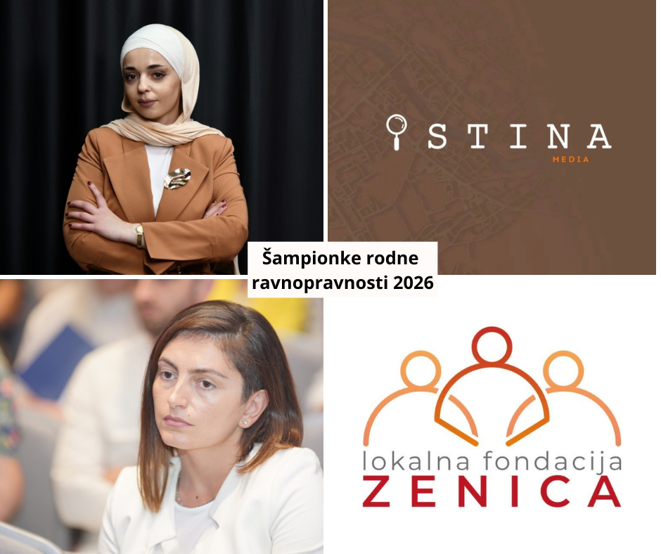 BH Journalists Select Gender Equality Champions for 2026 - BH novinari